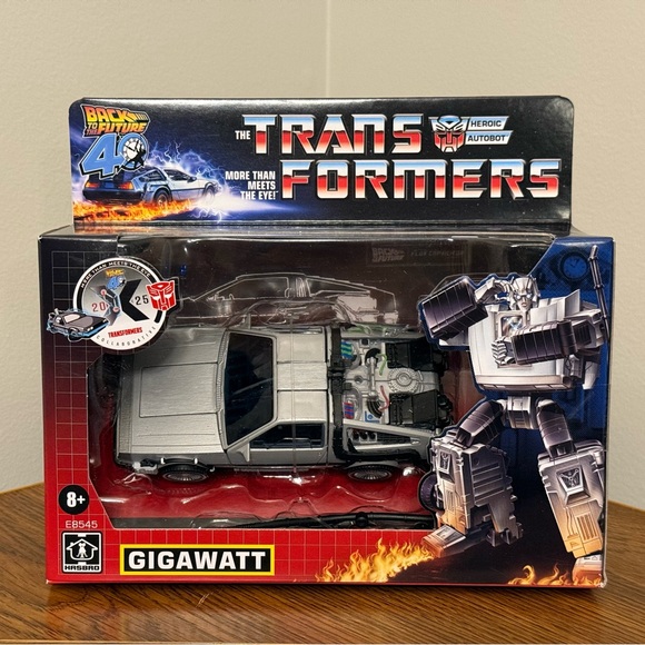 Hasbro | Toys | Transformers Generations Back To The Future Delorean ...